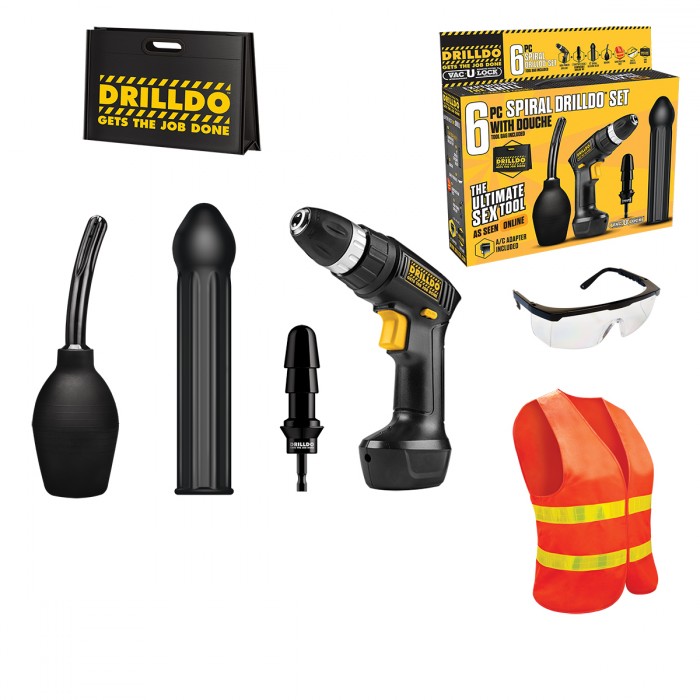 Секс-набор Drilldo Spiral 7 предметов – купить в интернет-магазине Казанова